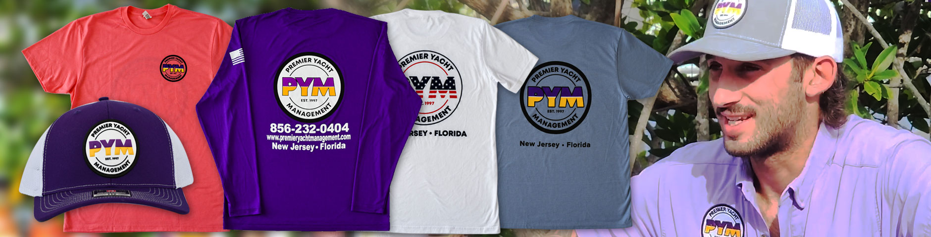 Official PYM Apparel | Premier Yacht Management